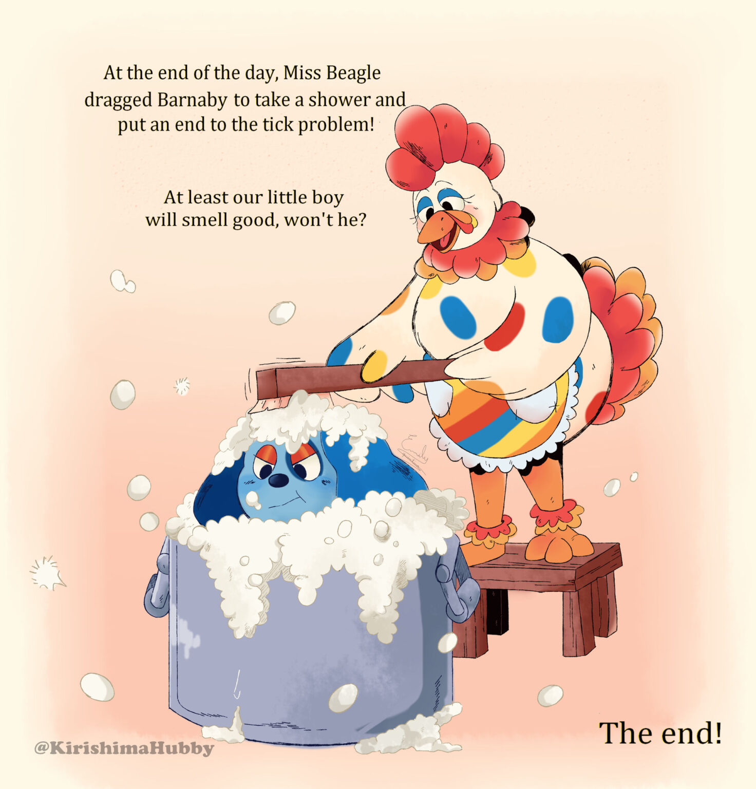 🐾 Miss Beagle – La Guardiana Silenciosa de Welcome Home – wally Darling ...